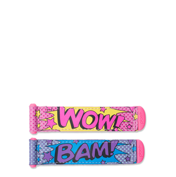 Tabs (2 Pack) – Wow! Bam! Light Pink/Lavender – Plae Shoes Australia